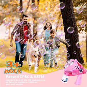 Toys | Space Bubble Gun Automatic Bubble Machine 1000 Bubbles In 1 ...